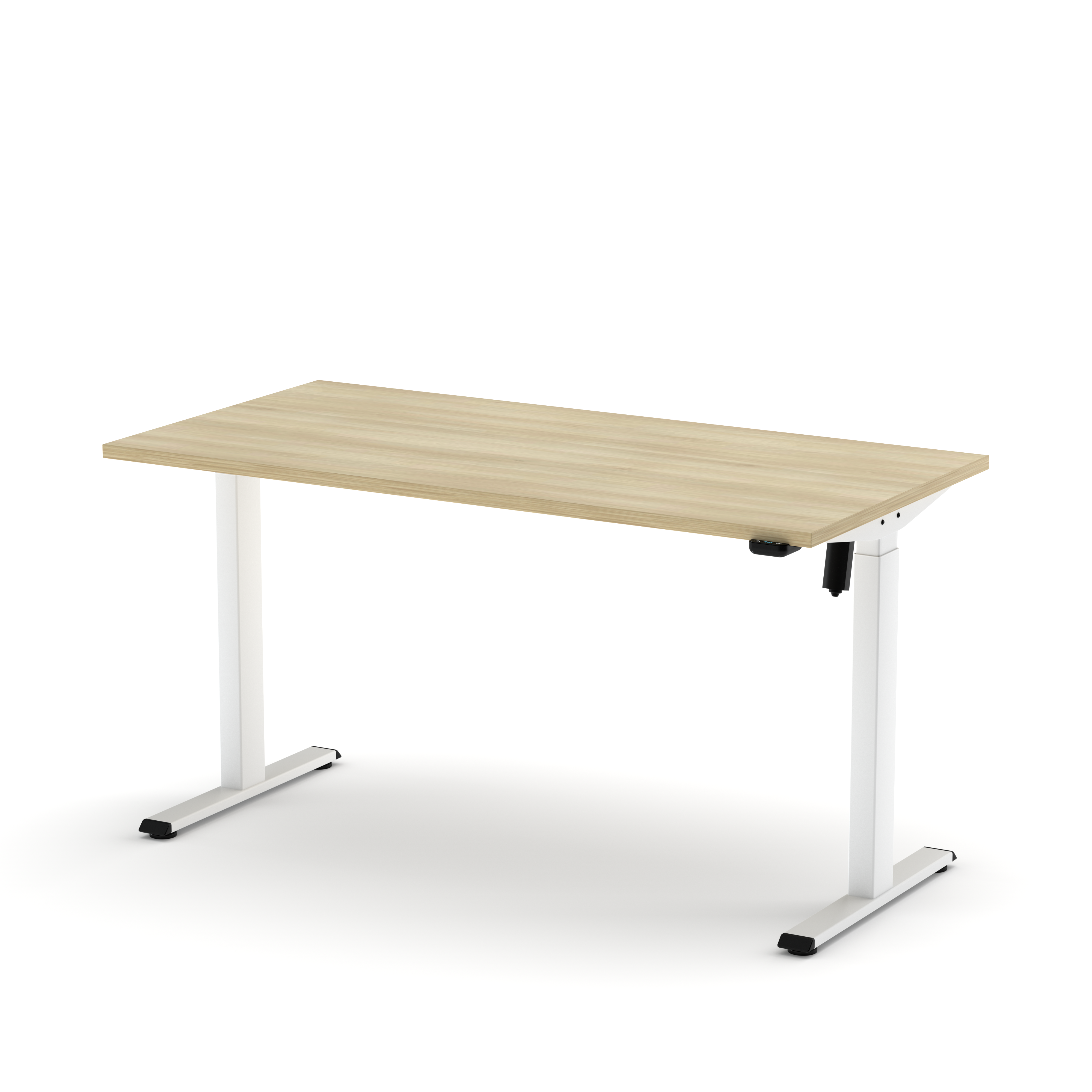 Schreibtisch eComo Akazie Weiß 160 x 80 cm